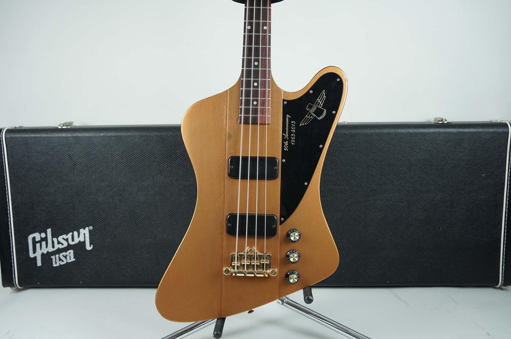 2013 Gibson Thunderbird, 50th Anniversary, Gold – ATB Guitars